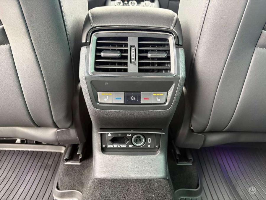 White Skoda Kodiaq 2023 in Vilnius, with an engine capacity of 1.97 L and mileage of 187 thousand km for 25800 €, photo 22 on AUTOMOTO.COM.LV
