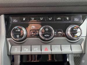 White Skoda Kodiaq 2023 in Vilnius, with an engine capacity of 1.97 L and mileage of 187 thousand km for 25800 €, photo 33 on AUTOMOTO.COM.LV