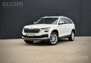 Белый Шкода Kodiaq 2023 в Рига, объемом двигателя 2.00 л и пробегом 207 тыс. км за 22495 €, фото  на AUTOMOTO.COM.LV