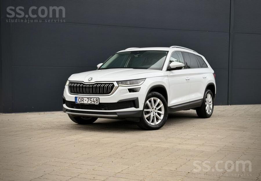 Balts Skoda Kodiaq 2023 Rīga, ar dzinēja tilpumu 2.00 L un nobraukumu 207 tūkst. km par 22495 €, foto 1 vietnē AUTOMOTO.COM.LV