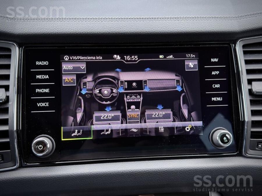 Balts Skoda Kodiaq 2023 Rīga, ar dzinēja tilpumu 2.00 L un nobraukumu 207 tūkst. km par 22495 €, foto 18 vietnē AUTOMOTO.COM.LV