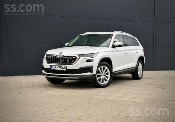 Skoda Kodiaq 2023 Rīga vietnē Balts Skoda Kodiaq 2023 Rīga, ar dzinēja tilpumu 2.00 L un nobraukumu 207 tūkst. km par 22495 €, foto 1 vietnē AUTOMOTO.COM.LV