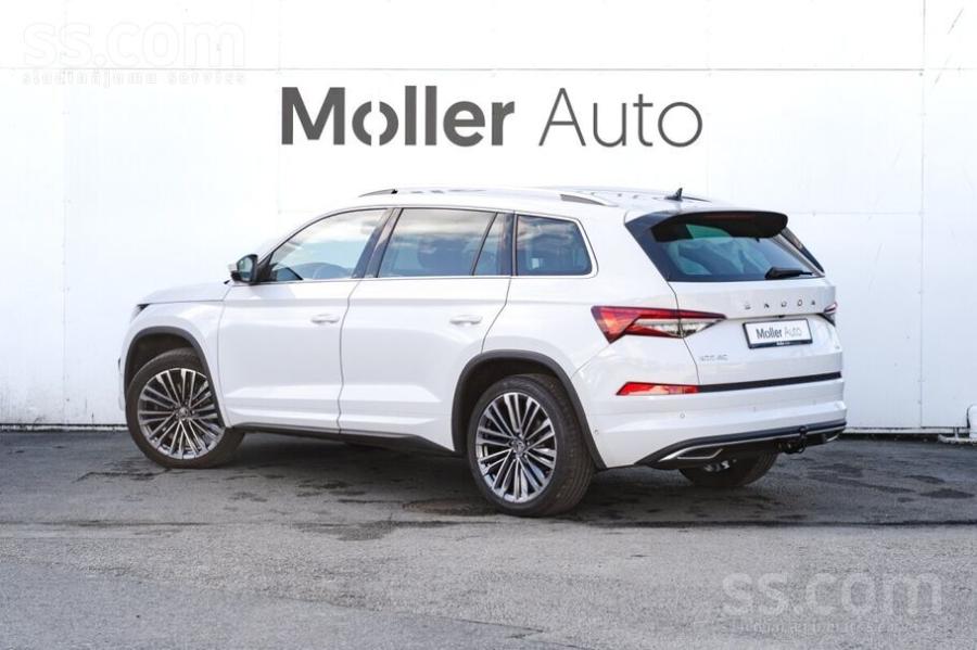 Balts Skoda Kodiaq 2023 Rīga, ar dzinēja tilpumu 2.00 L un nobraukumu 137 tūkst. km par 31950 €, foto 4 vietnē AUTOMOTO.COM.LV