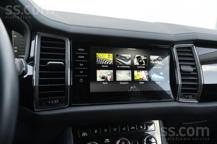 Balts Skoda Kodiaq 2023 Rīga, ar dzinēja tilpumu 2.00 L un nobraukumu 137 tūkst. km par 31950 €, foto 33 vietnē AUTOMOTO.COM.LV