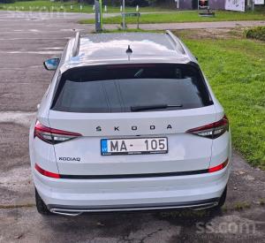 Белый Шкода Kodiaq 2023 в Рига, объемом двигателя 1.50 л и пробегом 57 тыс. км за 28900 €, фото 7 на AUTOMOTO.COM.LV