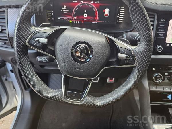 Белый Шкода Kodiaq 2023 в Рига, объемом двигателя 1.50 л и пробегом 58 тыс. км за 28500 €, фото 7 на AUTOMOTO.COM.LV