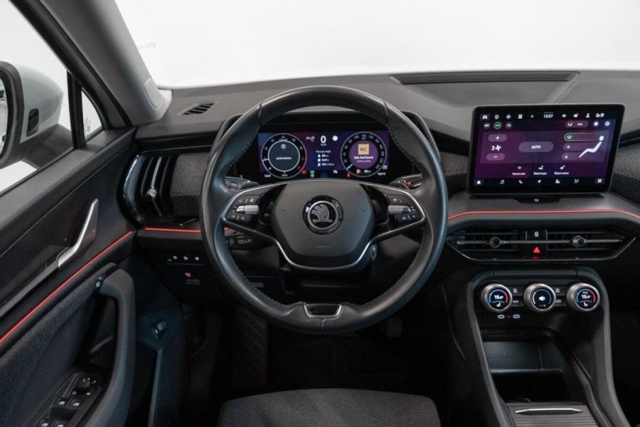 Белый Шкода Kodiaq 2024 в Вильнюс, объемом двигателя 1.50 л и пробегом 24 тыс. км за 33900 €, фото 10 на AUTOMOTO.COM.LV