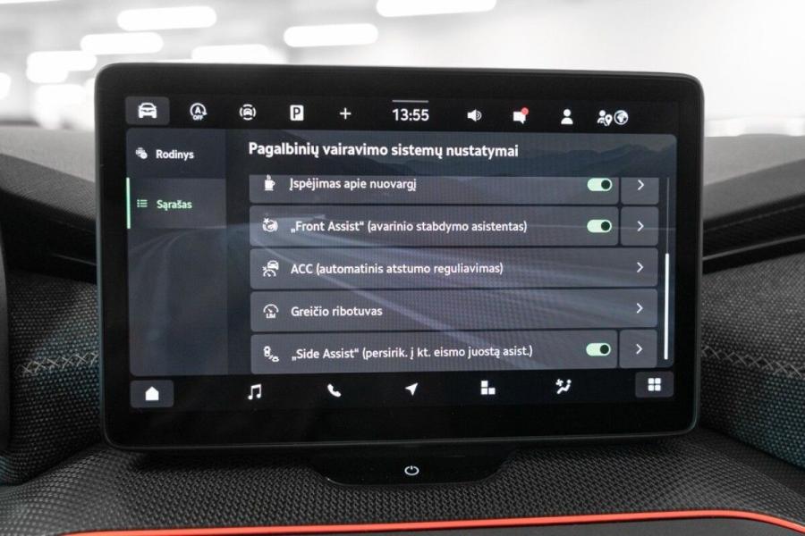 Белый Шкода Kodiaq 2024 в Вильнюс, объемом двигателя 1.50 л и пробегом 24 тыс. км за 33900 €, фото 17 на AUTOMOTO.COM.LV