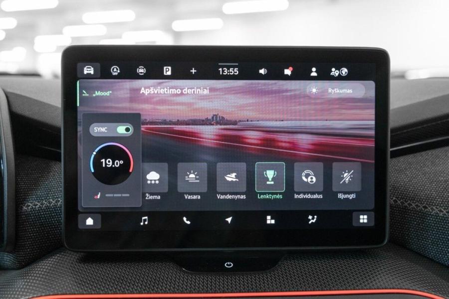 Белый Шкода Kodiaq 2024 в Вильнюс, объемом двигателя 1.50 л и пробегом 24 тыс. км за 33900 €, фото 19 на AUTOMOTO.COM.LV