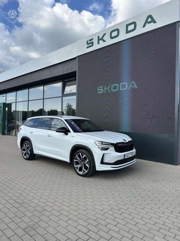 Balts Skoda Kodiaq 2024 Klaipėda, ar dzinēja tilpumu 1.97 L un nobraukumu 42 tūkst. km par 39980 €, foto 3 vietnē AUTOMOTO.COM.LV