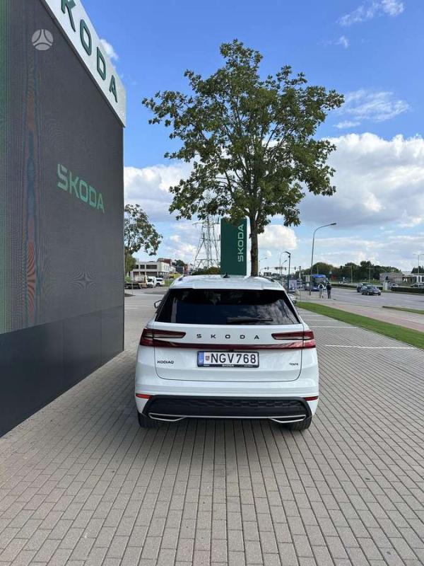 Balts Skoda Kodiaq 2024 Klaipėda, ar dzinēja tilpumu 1.97 L un nobraukumu 42 tūkst. km par 39980 €, foto 8 vietnē AUTOMOTO.COM.LV