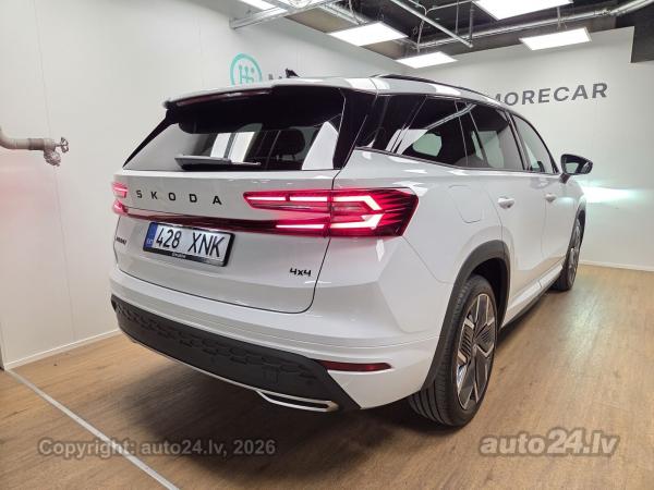 Белый Шкода Kodiaq 2024 в Таллин, объемом двигателя 2.00 л и пробегом 17 тыс. км за 45900 €, фото 7 на AUTOMOTO.COM.LV