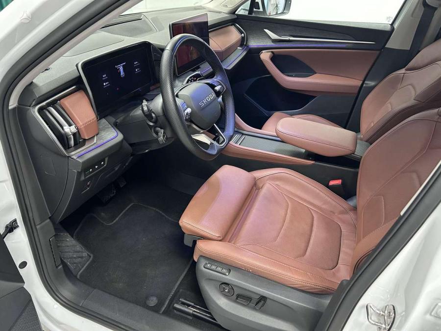 Balts Skoda Kodiaq 2025 Viļņa, ar dzinēja tilpumu 1.50 L un nobraukumu 29 tūkst. km par 43500 €, foto 13 vietnē AUTOMOTO.COM.LV