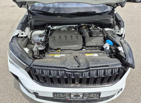 White Skoda Kodiaq 2025 in Klaipeda, with an engine capacity of 1.97 L and mileage of 11 thousand km for 15800 €, photo 10 on AUTOMOTO.COM.LV