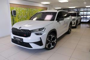 Balts Skoda Kodiaq 2026 Viļņa, ar dzinēja tilpumu 1.98 L un nobraukumu 15 tūkst. km par 50900 €, foto  vietnē AUTOMOTO.COM.LV