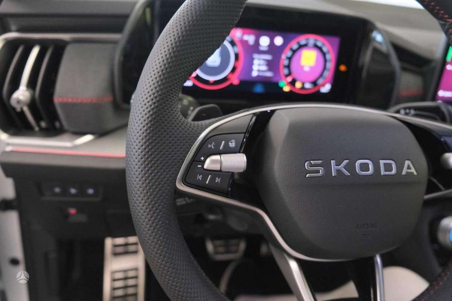 Balts Skoda Kodiaq 2026 Viļņa, ar dzinēja tilpumu 1.98 L un nobraukumu 15 tūkst. km par 50900 €, foto 22 vietnē AUTOMOTO.COM.LV