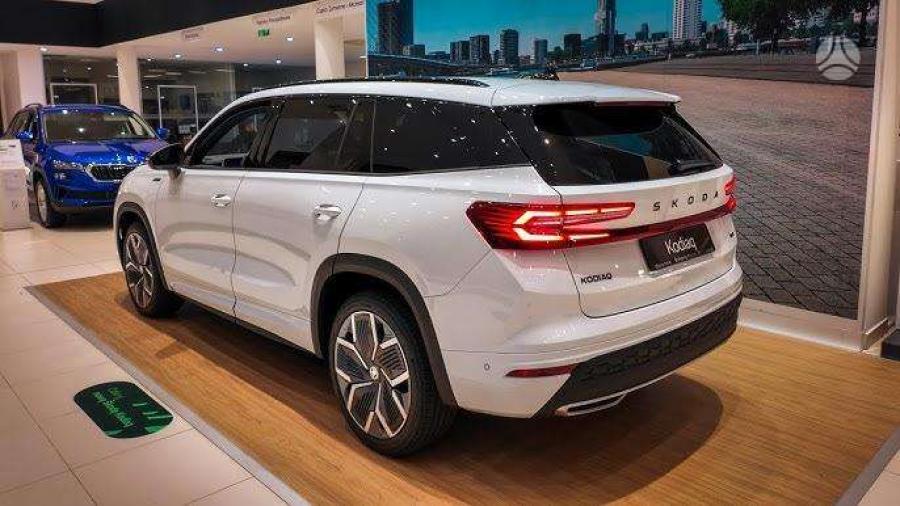 Balts Skoda Kodiaq 2026 Panevēža, ar dzinēja tilpumu 1.97 L un nobraukumu 0 tūkst. km par 54540 €, foto 1 vietnē AUTOMOTO.COM.LV