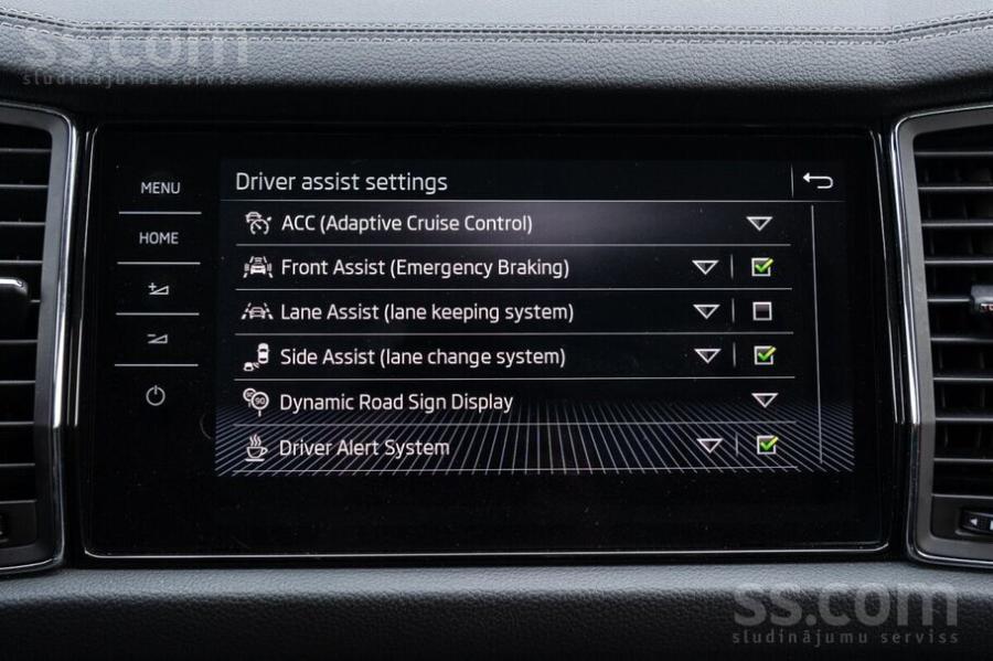 Белый Шкода Kodiaq 2023 в Рига, объемом двигателя 2.00 л и пробегом 146 тыс. км за 29500 €, фото 22 на AUTOMOTO.COM.LV