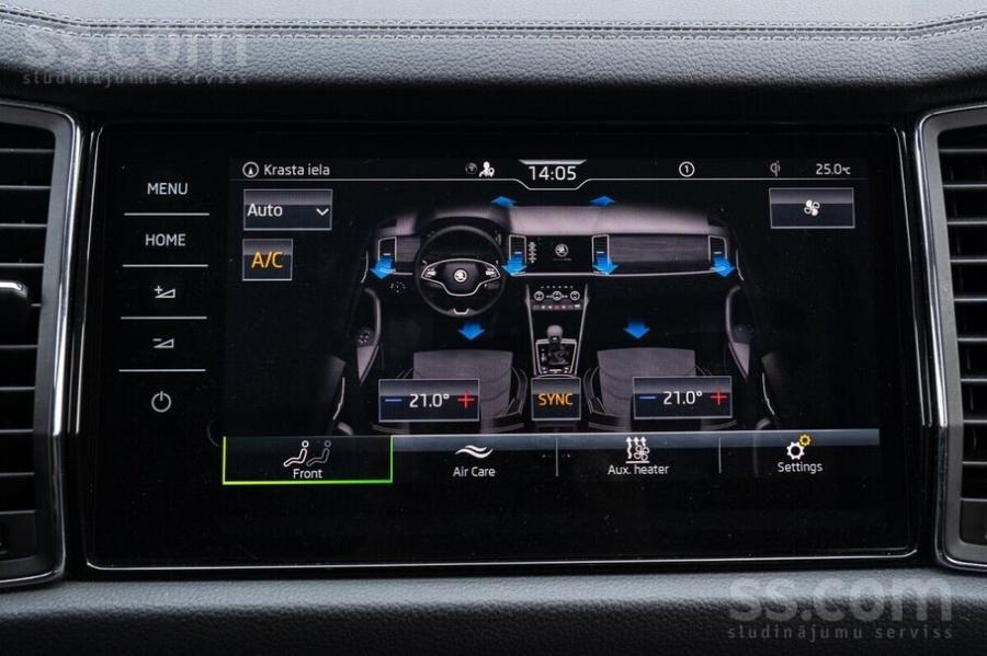 Белый Шкода Kodiaq 2023 в Рига, объемом двигателя 2.00 л и пробегом 146 тыс. км за 29500 €, фото 25 на AUTOMOTO.COM.LV