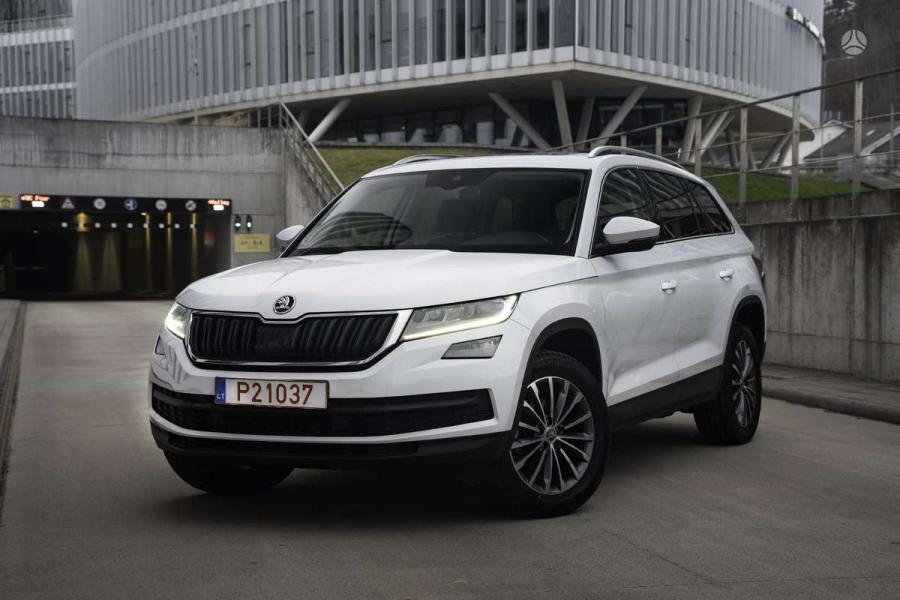 Белый Шкода Kodiaq 2019 в Вильнюс, объемом двигателя 1.50 л и пробегом 216 тыс. км за 18300 €, фото 1 на AUTOMOTO.COM.LV