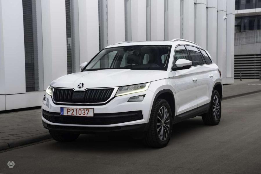 Белый Шкода Kodiaq 2019 в Вильнюс, объемом двигателя 1.50 л и пробегом 216 тыс. км за 18300 €, фото 5 на AUTOMOTO.COM.LV