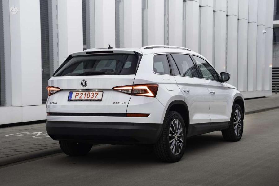 Белый Шкода Kodiaq 2019 в Вильнюс, объемом двигателя 1.50 л и пробегом 216 тыс. км за 18300 €, фото 7 на AUTOMOTO.COM.LV