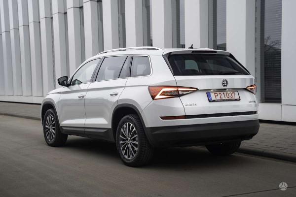 Balts Skoda Kodiaq 2019 Viļņa, ar dzinēja tilpumu 1.50 L un nobraukumu 216 tūkst. km par 18300 €, foto 9 vietnē AUTOMOTO.COM.LV