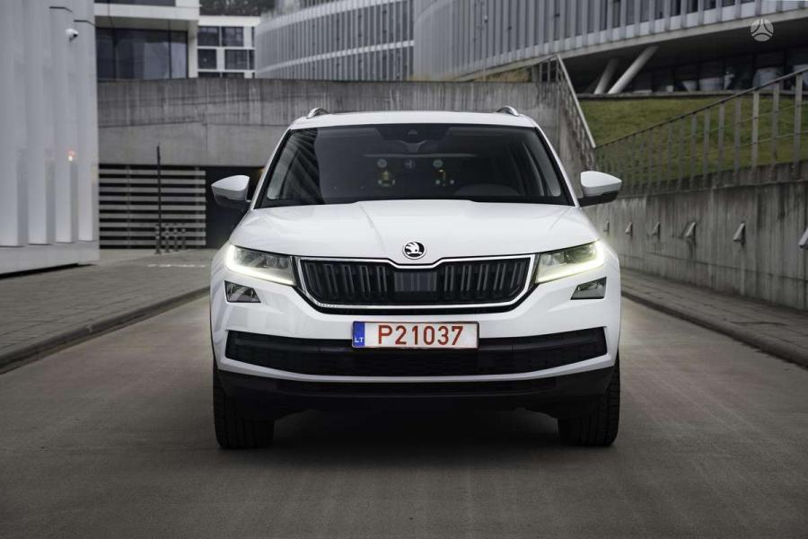 Balts Skoda Kodiaq 2019 Viļņa, ar dzinēja tilpumu 1.50 L un nobraukumu 216 tūkst. km par 16200 €, foto 5 vietnē AUTOMOTO.COM.LV
