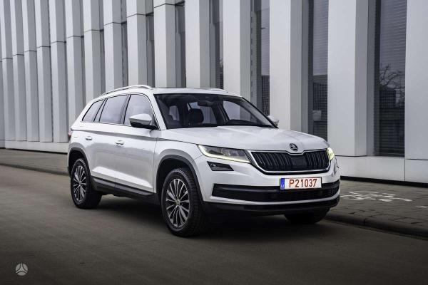 Balts Skoda Kodiaq 2019 Viļņa, ar dzinēja tilpumu 1.50 L un nobraukumu 216 tūkst. km par 16200 €, foto 5 vietnē AUTOMOTO.COM.LV