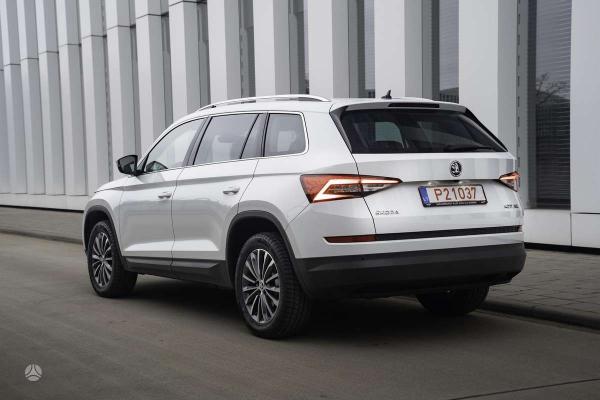Balts Skoda Kodiaq 2019 Viļņa, ar dzinēja tilpumu 1.50 L un nobraukumu 216 tūkst. km par 16200 €, foto 8 vietnē AUTOMOTO.COM.LV
