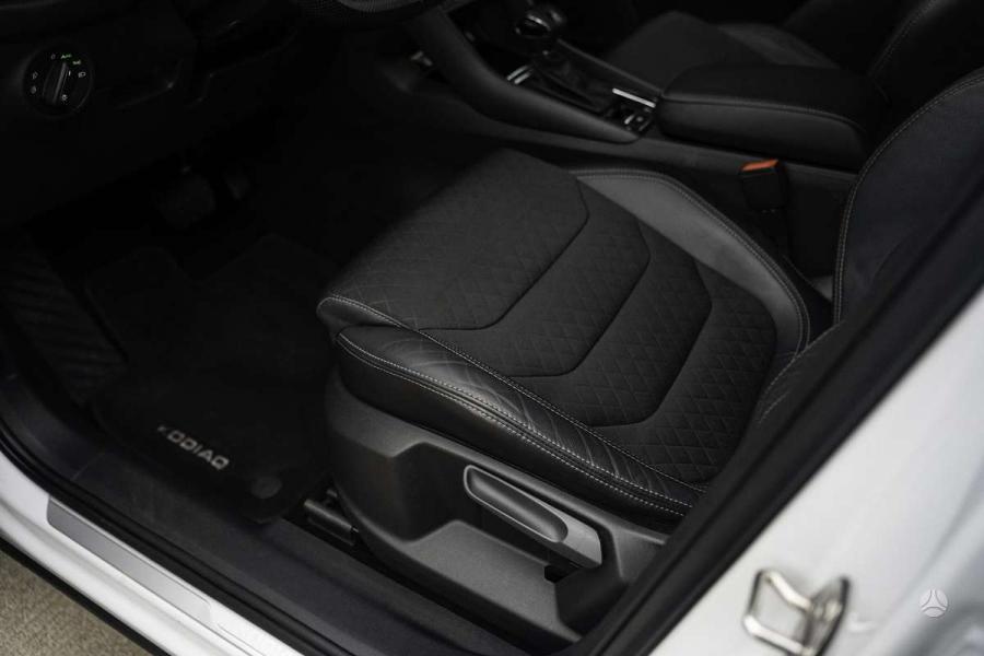 Balts Skoda Kodiaq 2019 Viļņa, ar dzinēja tilpumu 1.50 L un nobraukumu 216 tūkst. km par 16200 €, foto 22 vietnē AUTOMOTO.COM.LV