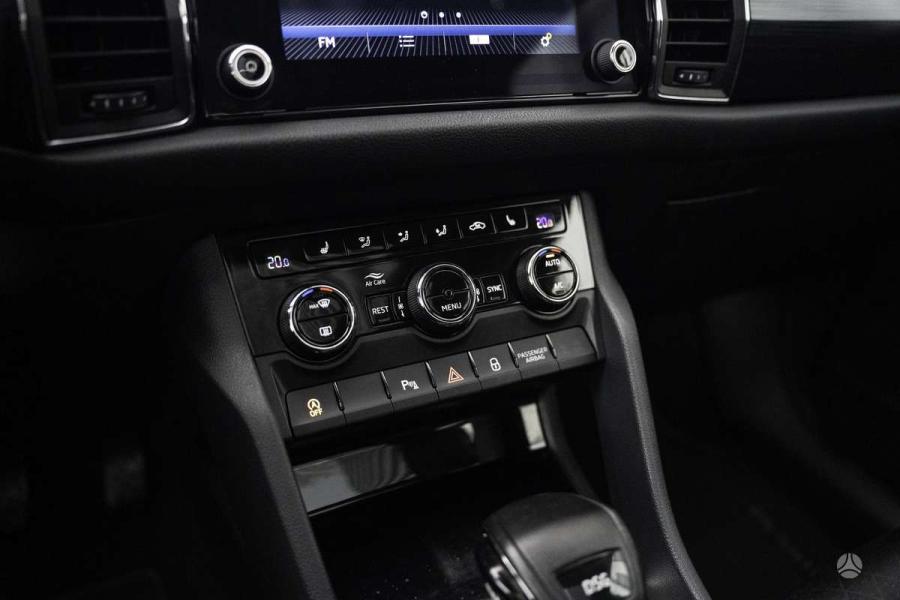 Balts Skoda Kodiaq 2019 Viļņa, ar dzinēja tilpumu 1.50 L un nobraukumu 216 tūkst. km par 16200 €, foto 30 vietnē AUTOMOTO.COM.LV