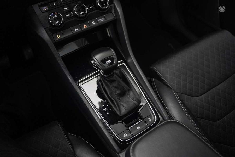 Balts Skoda Kodiaq 2019 Viļņa, ar dzinēja tilpumu 1.50 L un nobraukumu 216 tūkst. km par 16200 €, foto 31 vietnē AUTOMOTO.COM.LV