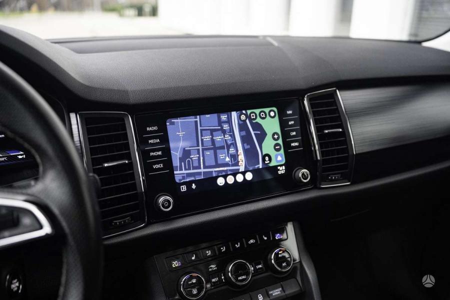 Balts Skoda Kodiaq 2019 Viļņa, ar dzinēja tilpumu 1.50 L un nobraukumu 216 tūkst. km par 16200 €, foto 36 vietnē AUTOMOTO.COM.LV