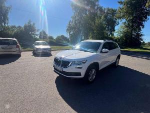 Balts Skoda Kodiaq 2019 Viļņa, ar dzinēja tilpumu 1.97 L un nobraukumu 219 tūkst. km par 16750 €, foto  vietnē AUTOMOTO.COM.LV