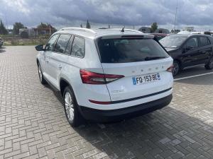White Skoda Kodiaq 2020 in Taurage, with an engine capacity of 2.00 L and mileage of 245 thousand km for 14500 €, photo 9 on AUTOMOTO.COM.LV