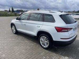 White Skoda Kodiaq 2020 in Taurage, with an engine capacity of 2.00 L and mileage of 245 thousand km for 14500 €, photo 10 on AUTOMOTO.COM.LV
