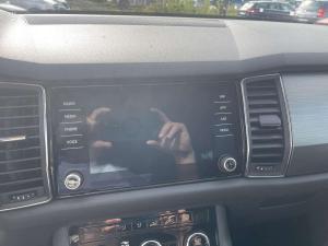 White Skoda Kodiaq 2020 in Taurage, with an engine capacity of 2.00 L and mileage of 245 thousand km for 14500 €, photo 19 on AUTOMOTO.COM.LV