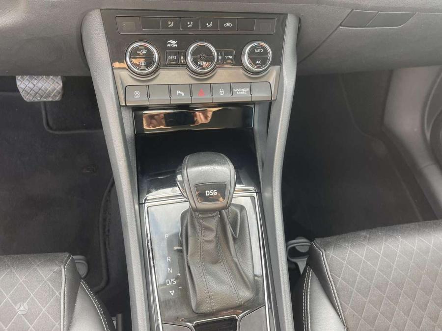 White Skoda Kodiaq 2020 in Taurage, with an engine capacity of 2.00 L and mileage of 245 thousand km for 14500 €, photo 20 on AUTOMOTO.COM.LV