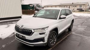 Белый Шкода Kodiaq 2023 в Мариямполе, объемом двигателя 2.00 л и пробегом 164 тыс. км за 18100 €, фото  на AUTOMOTO.COM.LV