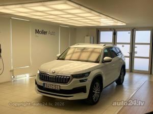 White Skoda Kodiaq 2023 in Johvi, with an engine capacity of 2.00 L and mileage of 50 thousand km for 34000 €, photo 3 on AUTOMOTO.COM.LV
