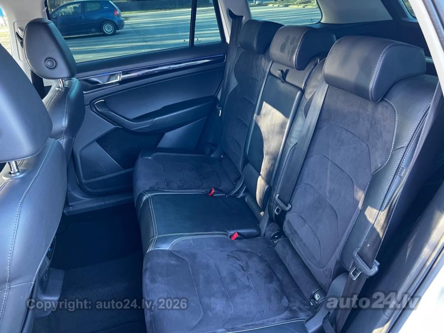 Balts Skoda Kodiaq 2017 Tallina, ar dzinēja tilpumu 2.00 L un nobraukumu 283 tūkst. km par 18900 €, foto 21 vietnē AUTOMOTO.COM.LV