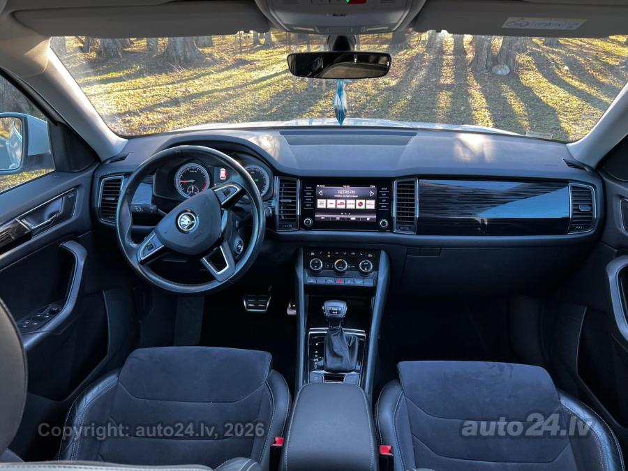 Balts Skoda Kodiaq 2017 Tallina, ar dzinēja tilpumu 2.00 L un nobraukumu 283 tūkst. km par 18900 €, foto 23 vietnē AUTOMOTO.COM.LV