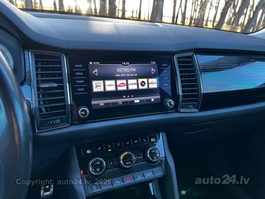 Balts Skoda Kodiaq 2017 Tallina, ar dzinēja tilpumu 2.00 L un nobraukumu 283 tūkst. km par 18900 €, foto 28 vietnē AUTOMOTO.COM.LV