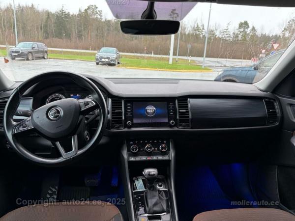 White Skoda Kodiaq 2018 in Johvi, with an engine capacity of 2.00 L and mileage of 144 thousand km for 18000 €, photo 11 on AUTOMOTO.COM.LV