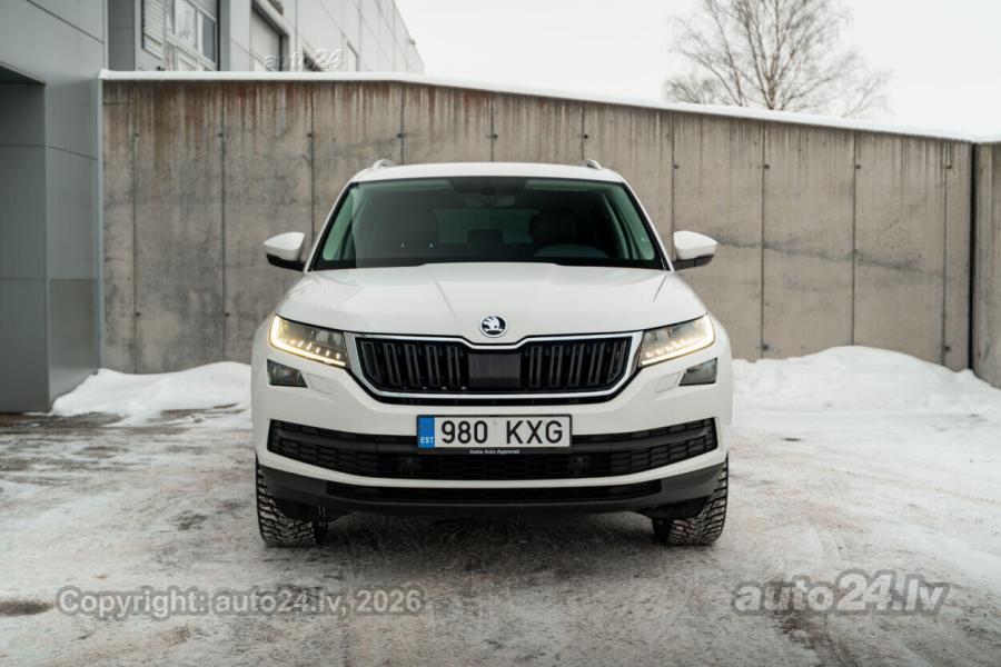 Белый Шкода Kodiaq 2018 в Тарту, объемом двигателя 2.00 л и пробегом 179 тыс. км за 23900 €, фото 4 на AUTOMOTO.COM.LV