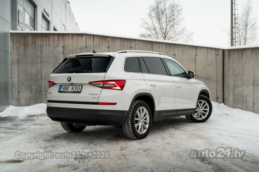 Белый Шкода Kodiaq 2018 в Тарту, объемом двигателя 2.00 л и пробегом 179 тыс. км за 23900 €, фото 8 на AUTOMOTO.COM.LV