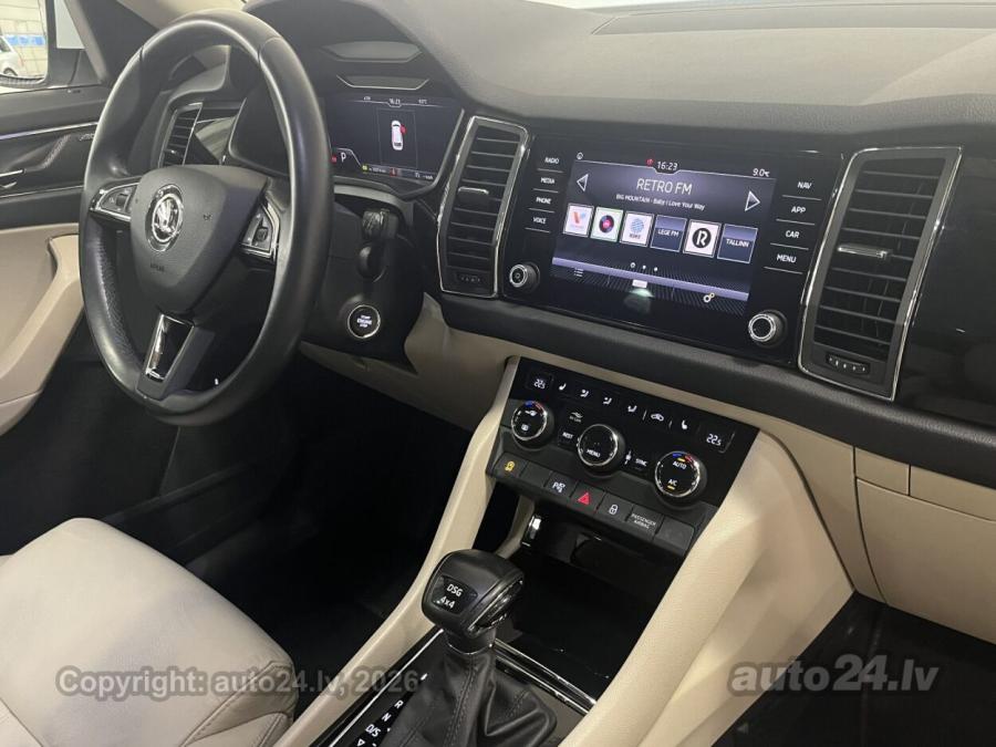 Белый Шкода Kodiaq 2019 в Таллин, объемом двигателя 2.00 л и пробегом 171 тыс. км за 22900 €, фото 19 на AUTOMOTO.COM.LV
