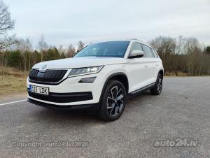 Balts Skoda Kodiaq 2019 Veru, ar dzinēja tilpumu 2.00 L un nobraukumu 93 tūkst. km par 24500 €, foto  vietnē AUTOMOTO.COM.LV