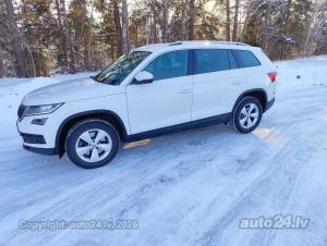 White Skoda Kodiaq 2019 in Voru, with an engine capacity of 2.00 L and mileage of 93 thousand km for 24500 €, photo 12 on AUTOMOTO.COM.LV